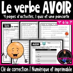 Les VERBES au PRÉSENT de l'INDICATIF - Exercices et quiz - French Verbs ...